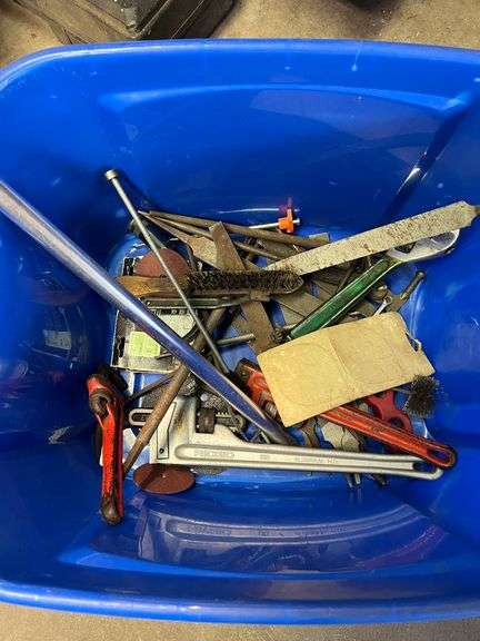 Plumbing wrench, files and more - Auction Ohio