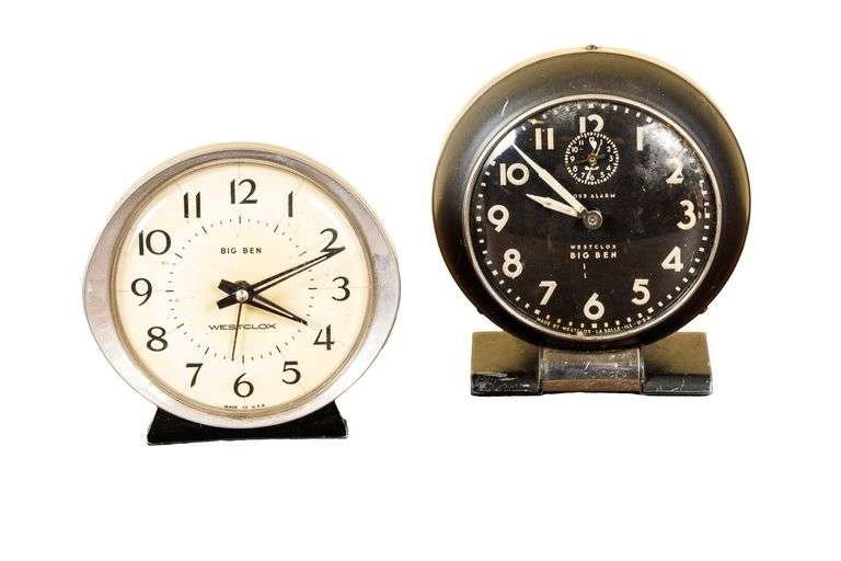 Vintage Westclox Big Ben Alarm Clocks - Auction Ohio
