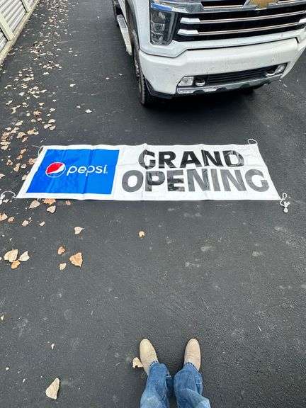 Grand Opening Sign - Auction Ohio