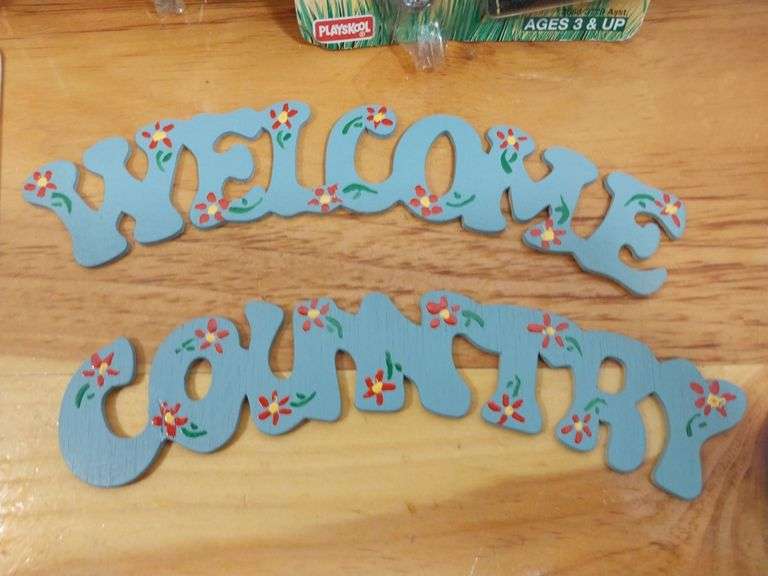 Seven Playskool Cool Tool Toys New, Two Wood Decor Pieces, One Cell ...