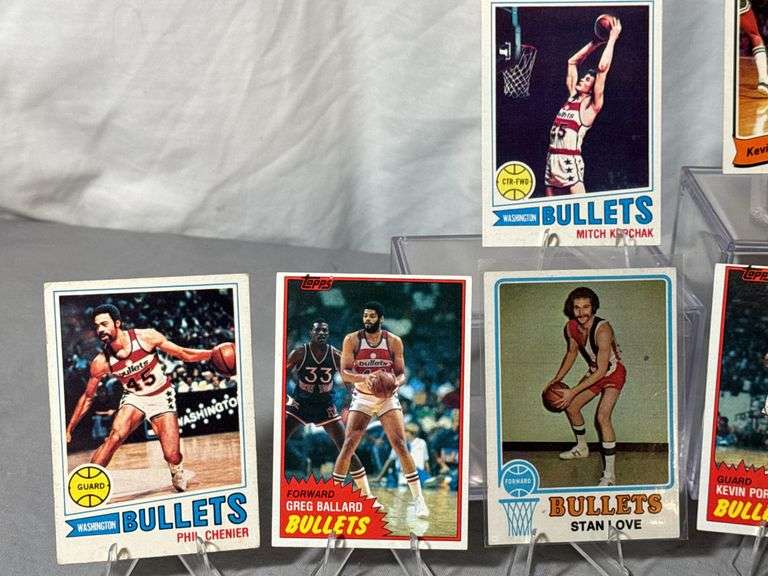 Capital/Baltimore/Washington Bullets/Wizards basketball cards from the ...
