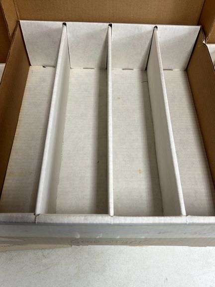 3 Cardboard Card Cases - Auction Ohio