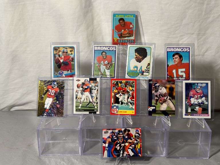 1970s, 80s and newer Denver Broncos football cards. - Auction Ohio