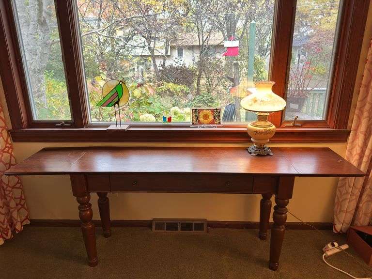 Pottery Barn entryway/server table - Auction Ohio