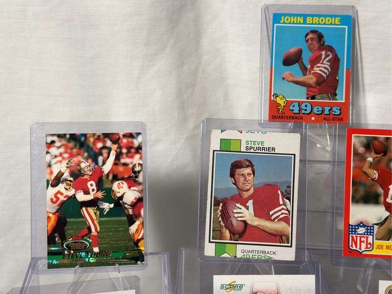 1970s, 80s and newer San Francisco 49ers football cards - Auction Ohio