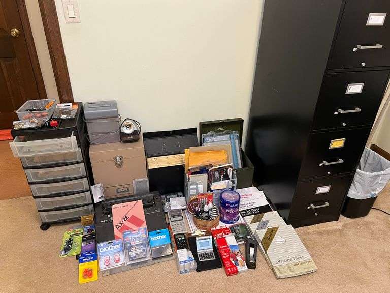 File Cabinet & Office Supplies - Auction Ohio