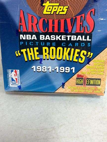 Topps NBA Archives 24 Pack, New - Auction Ohio