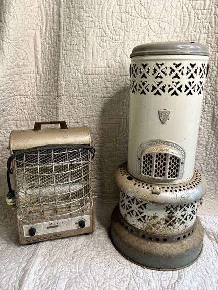 Vintage Space Heater & Oil Stove - Auction Ohio