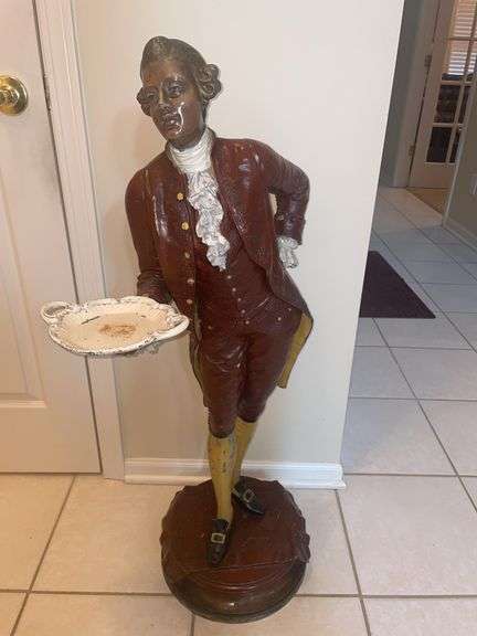 Italian Rococo Metal Statue - Auction Ohio