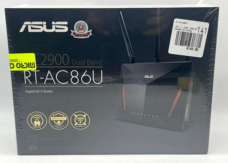 NEW - Asus RT-AC86U Router - Auction Ohio