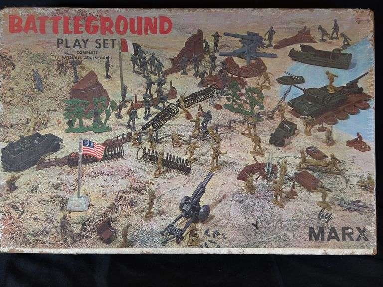 Marx Battleground Play Set - Auction Ohio