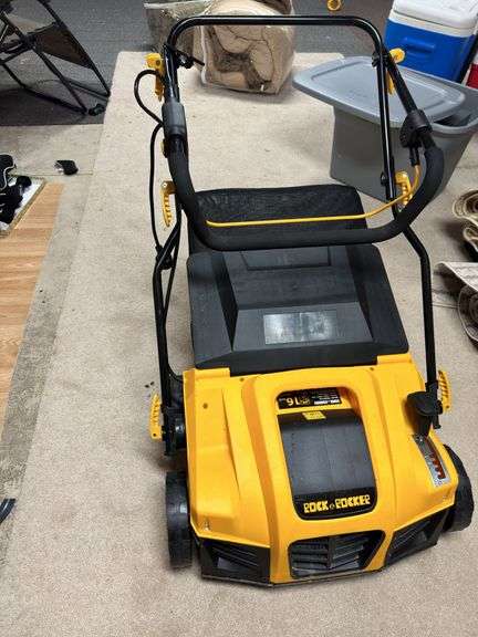 Black and Decker Rock&Rocker dethatcher - Auction Ohio