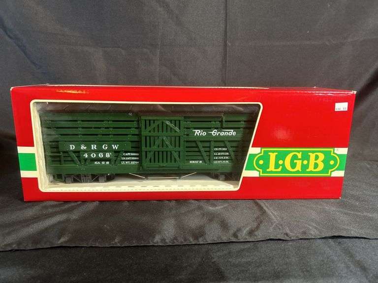 LGB Denver & Rio Grande 4068 Stock Car - Auction Ohio