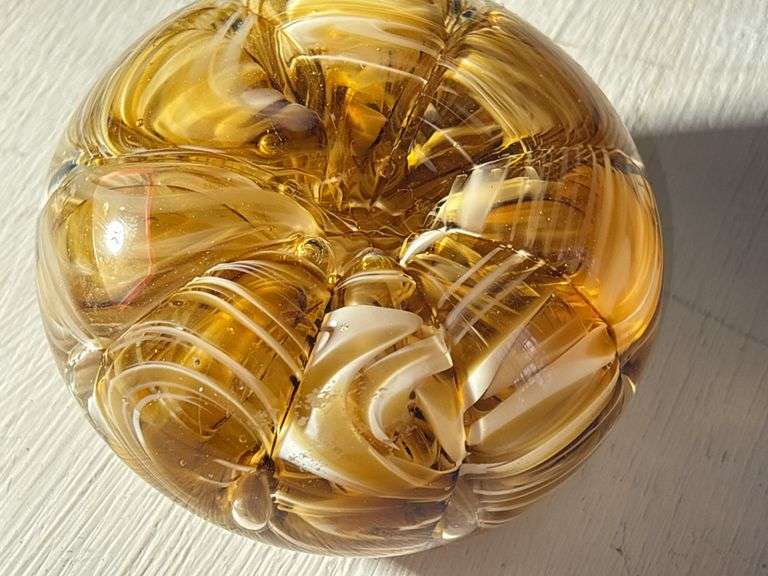 Joe Rice Paperweight - Auction Ohio