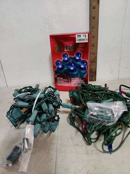 LED Dome Blue Light & Other Lights - Auction Ohio