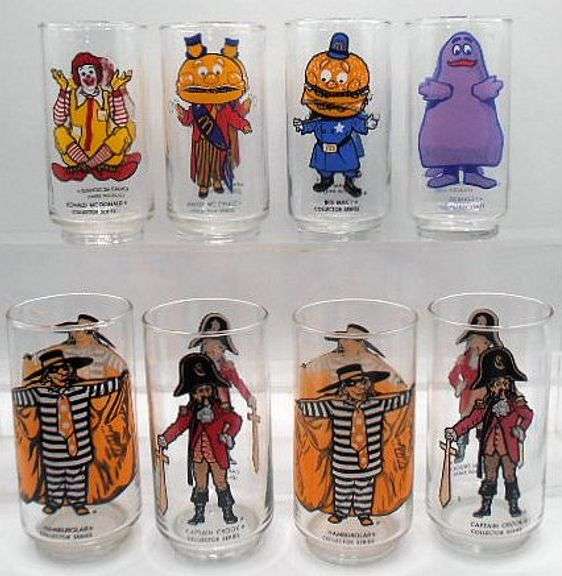 McDonald's Collector Glasses - Auction Ohio