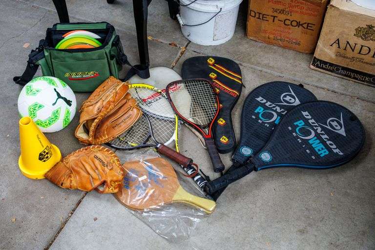 Sporting Goods- Disc Golf, Tennis, Baseball and More - Auction Ohio