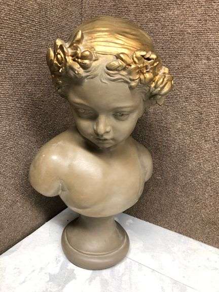 Sculpture Bust Figure - Auction Ohio