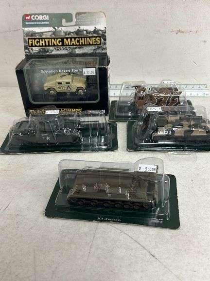 5 Military Models - Auction Ohio