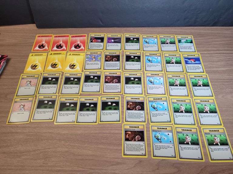 Pokémon - 40 Cards - With Duplicate Cards - Auction Ohio