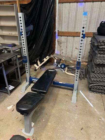 Fitness Gear Pro ob/600 bench rack - Auction Ohio