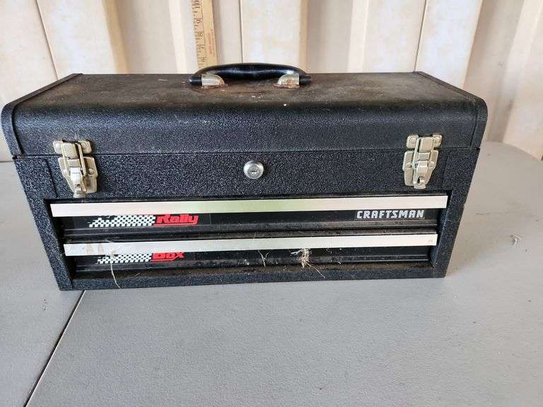 Rally Tool Box With Keys 10x20x9 - Auction Ohio