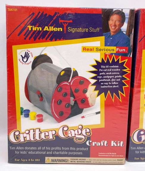 (NOS) Tim Allen Craft Kits - Auction Ohio