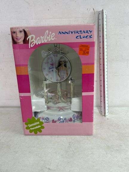 Barbie Anniversary Clock - Auction Ohio