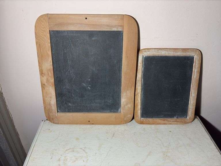 Two Decorative Chalk Boards - Auction Ohio