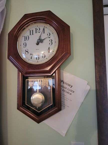 Quartz Regulator Wall Clock - Auction Ohio
