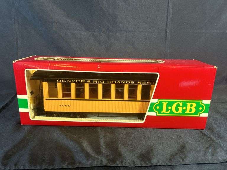 LGB Denver & Rio Grande 3080 Passenger Train - Auction Ohio