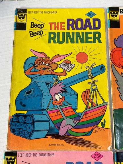 Assortment of The Road Runner Comic Books - Auction Ohio