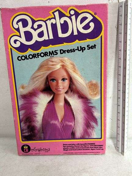 Barbie Colorforms Dress-Up Set - Auction Ohio