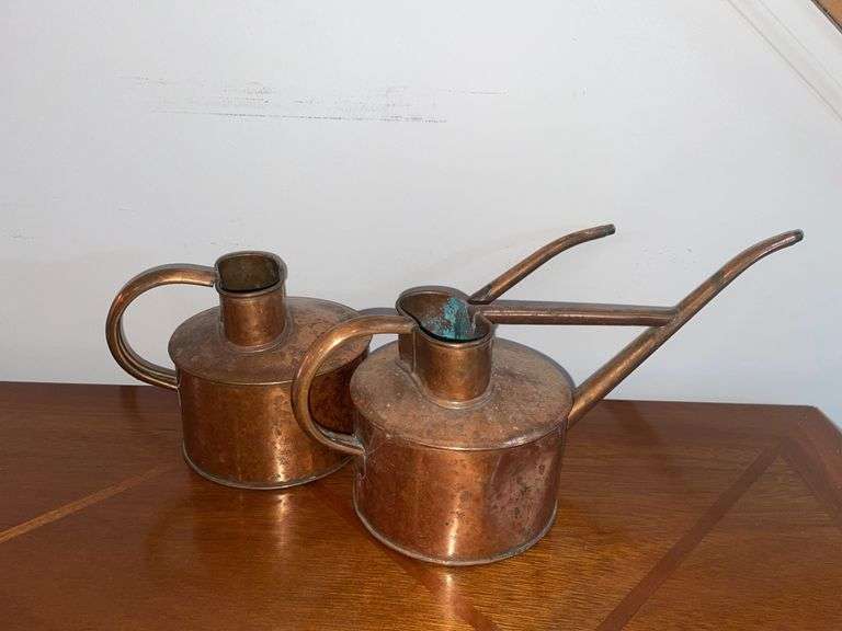Copper water cans - Auction Ohio