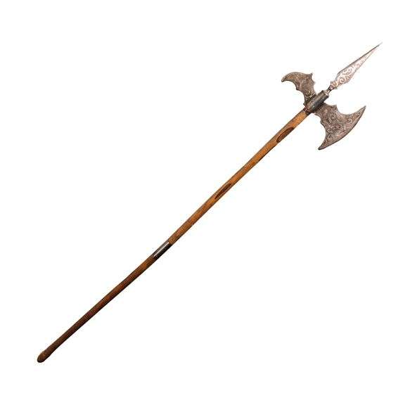 Large Vintage Medieval Halberd- Cool! - Auction Ohio