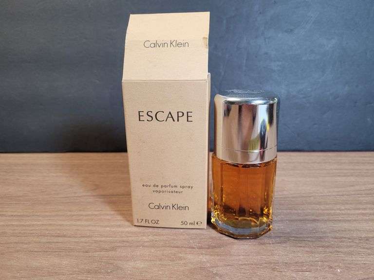 "ESCAPE" Calvin Klein 50 ml 1.75 Fl. Oz. EAU DE PAFUM with Original Box ...