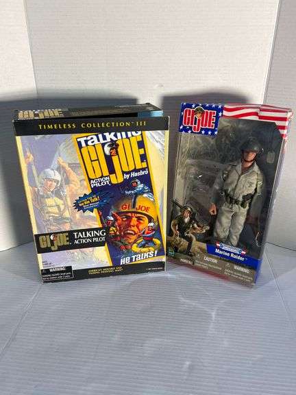 G.I. Joe Marine Raider & Collectable Box - Auction Ohio