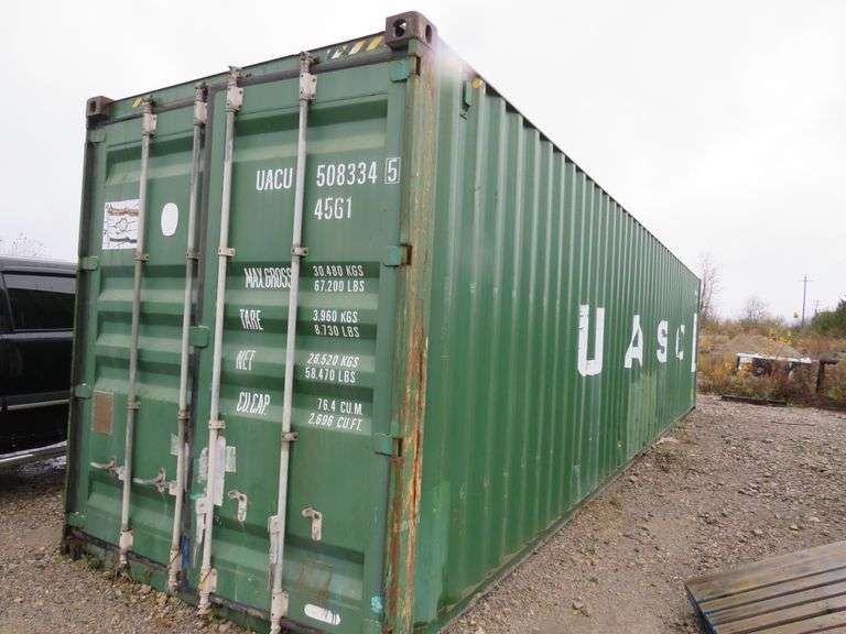 Cargo shipping Container - Auction Ohio