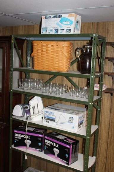 Shelf & Contents - Auction Ohio