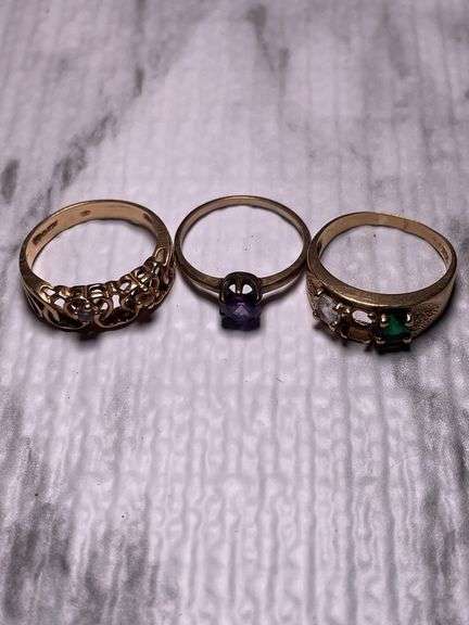 10k gold rings - Auction Ohio