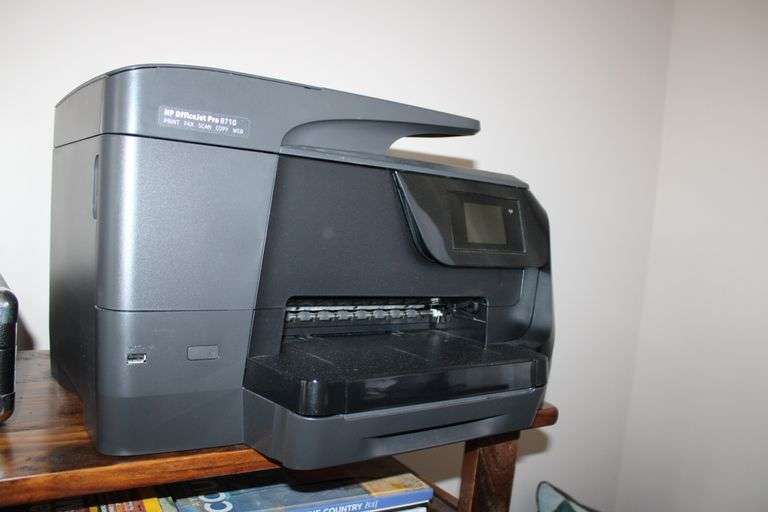 HP Office Jet Pro 8710 Printer - Auction Ohio