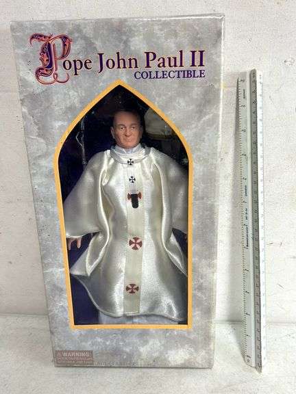 Pope John Paul II Figure - Auction Ohio