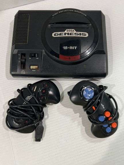 Sega Genesis Game System - Auction Ohio