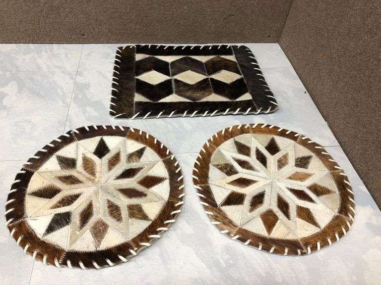 Animal Skin Hide Mats - Auction Ohio