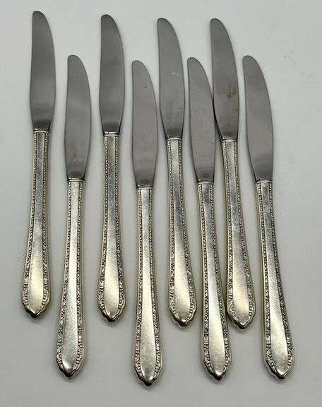 Royal Crest - Sterling Silver - Knives - Auction Ohio