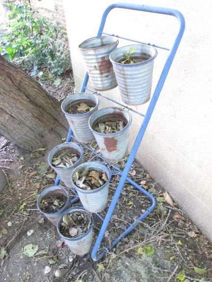 Tiered Planter Stand 4ft. Tall - Auction Ohio