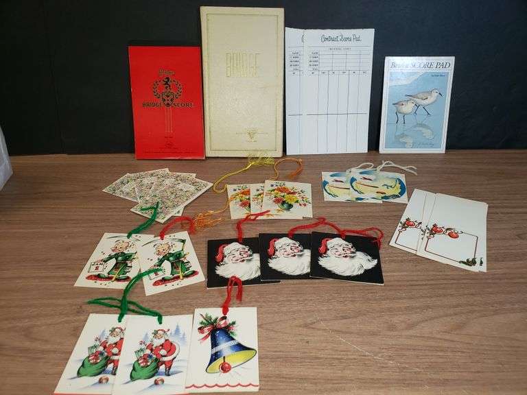 Score Cards for Card Games. - Auction Ohio