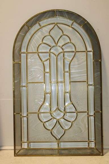 Leaded Glass Panel - Auction Ohio