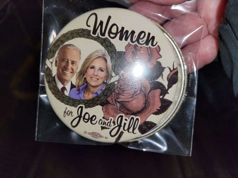 "Women for Joe & Jill" Button Pin and "Restore Dignity Joe & Jill" 2020 ...