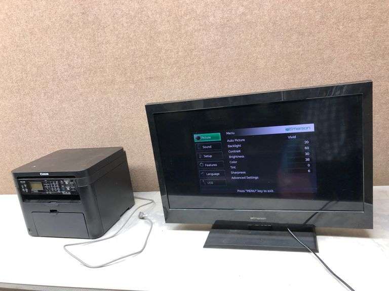 TV & Printer - Auction Ohio